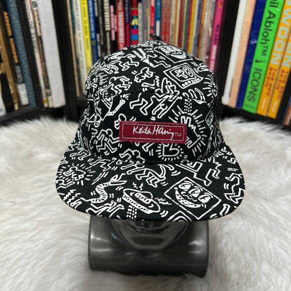 keith haring | Accessories | Keith Haring 5 Panel Hat Pop Camp Hat ...